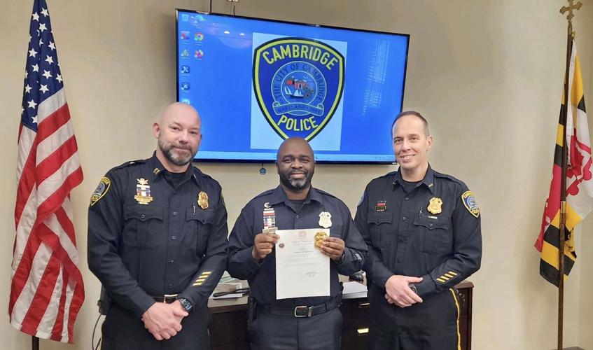 Two CPD officers promoted | News | myeasternshoremd.com