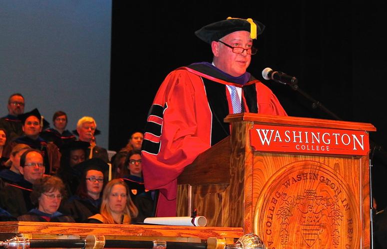 Moag speaks about connectivity at convocation | Kent County ...