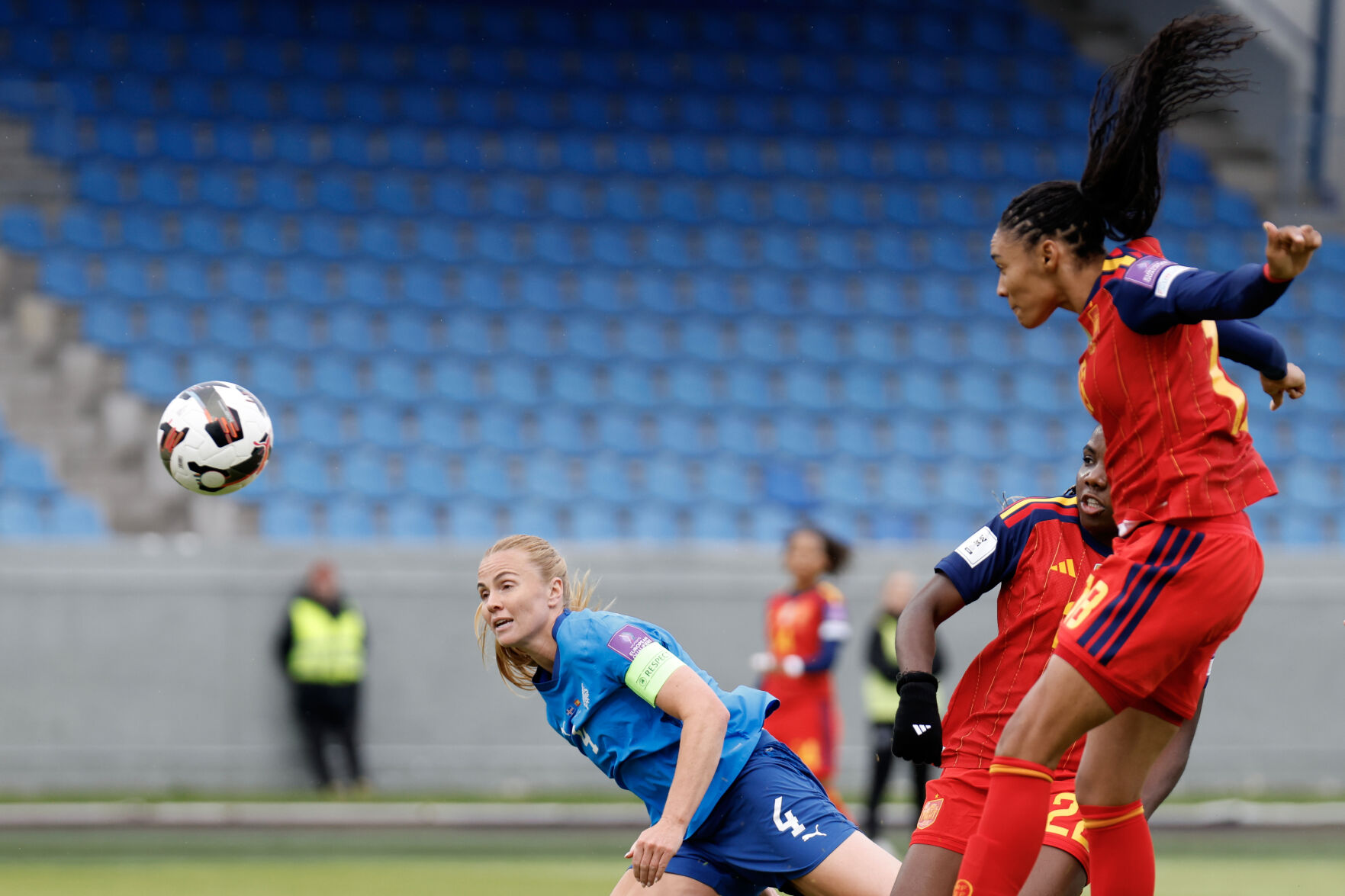 Iceland Spain Women's WCup Soccer | World Cup 2026 | myeasternshoremd.com