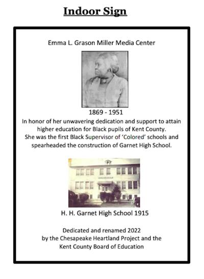 School signage will honor education pioneer for Black students | News ...