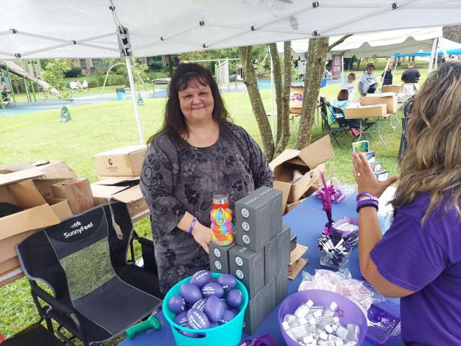 Rainbows overtake rainy weather at Kent Goes Purple Color Fun Run ...