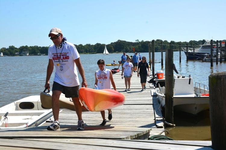 Special Olympian kayakers compete on the Chester | Gallery ...