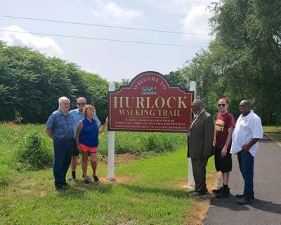 Hurlock opens walking trail, first of three project phases complete | News | myeasternshoremd.com
