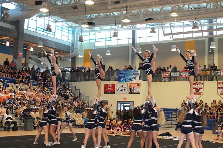 Bucs cheerleaders net state four-peat | Schools | myeasternshoremd.com