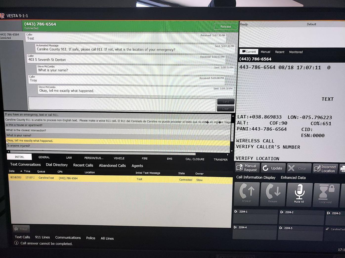 Text-to-911 service now available in Maryland | Local News ...