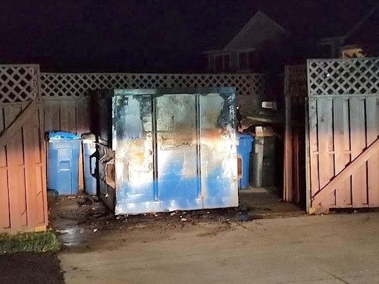 Trash bin fire under investigation | Police and Fire | myeasternshoremd.com