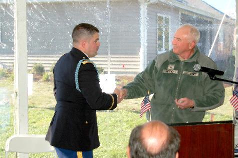 Keys to new home presented to Army Capt. Ferris Butler | Queen Annes ...