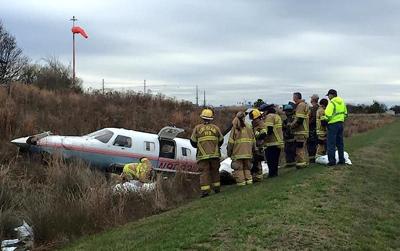 Plane goes off runway, crashes in ditch | Queen Annes County ...