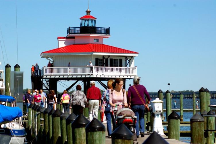 Choptank River Lighthouse dedicated in Cambridge | Dorchester County ...