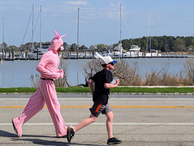Fast feet for a fluffy cause: Rock Hall Bun Run turnout jumps to record ...