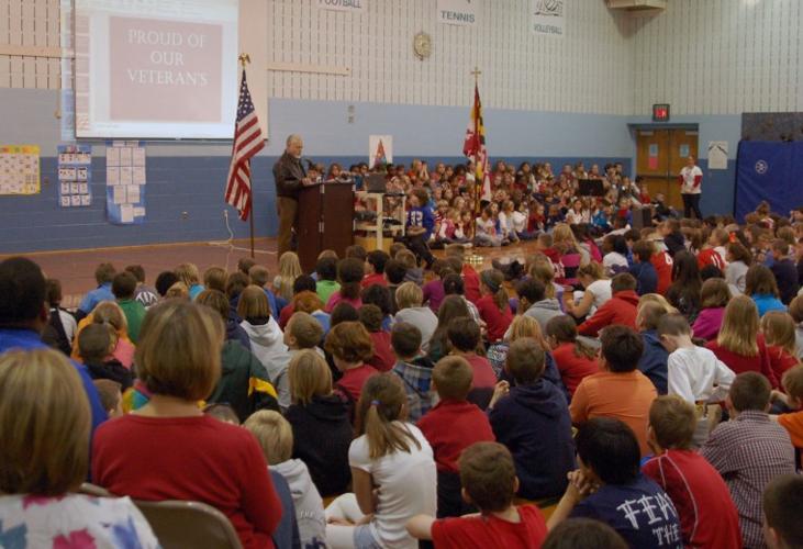 Bayside Elementary recognizes veterans | Queen Annes County ...