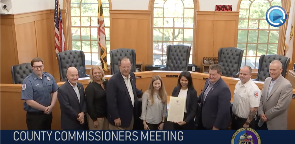 Commissioners recognize importance of stroke awareness | Queen Annes ...