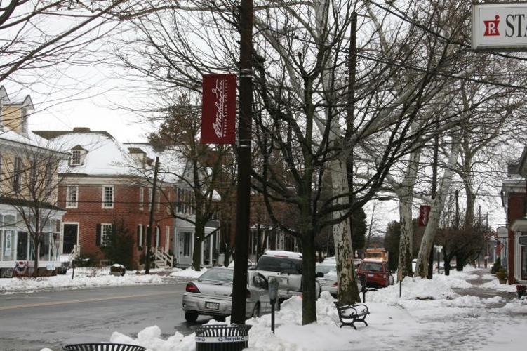 Plop! Heavy, wet snow – but not as much as feared | Kent County ...