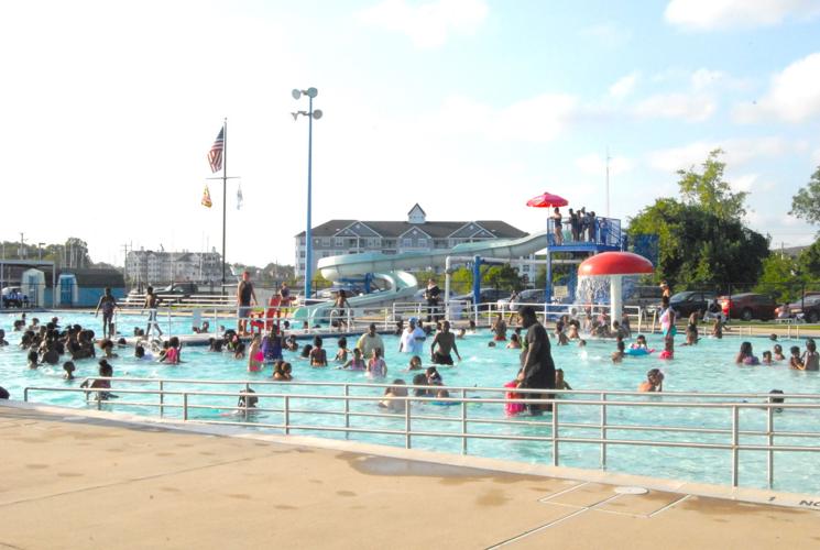 Cambridge PD hosts National Night Out pool party | News ...