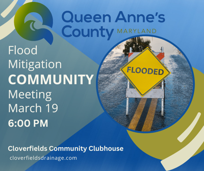 Cloverfields Community Meeting March 19 to discuss flood reduction ...