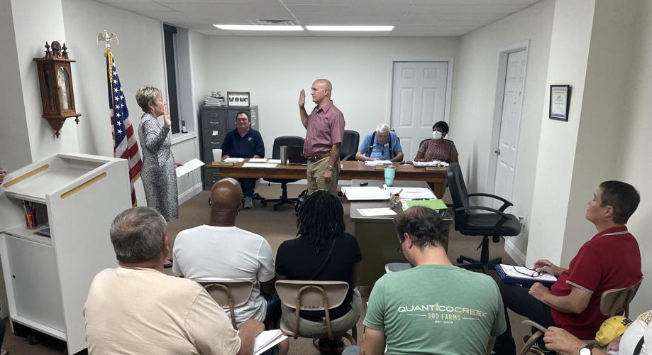 Tolley sworn in as new East New Market mayor | News | myeasternshoremd.com