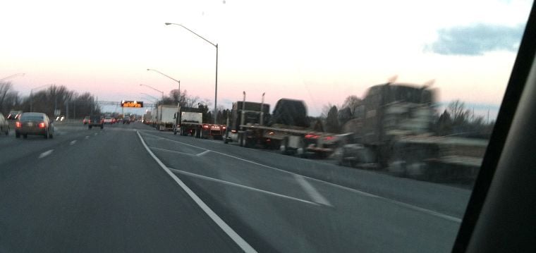 Trucks banned from using Bay Bridge due to high winds | News ...