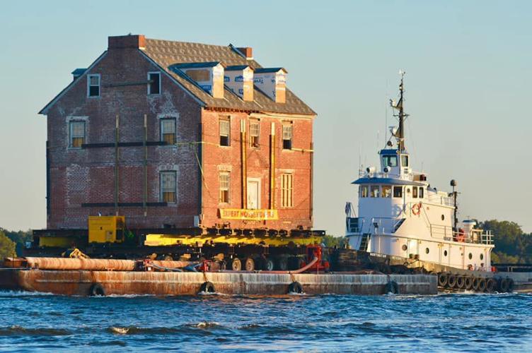 Historic mansion moved to new home | News | myeasternshoremd.com