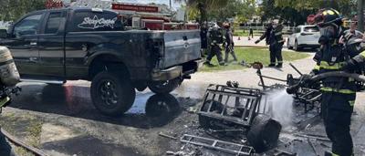 Lithium-ion battery safety reminder after electric golf cart fire ...