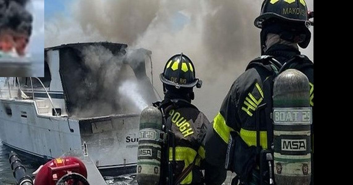 Boat fire off Pine Key Island swiftly contained by Hillsborough County ...