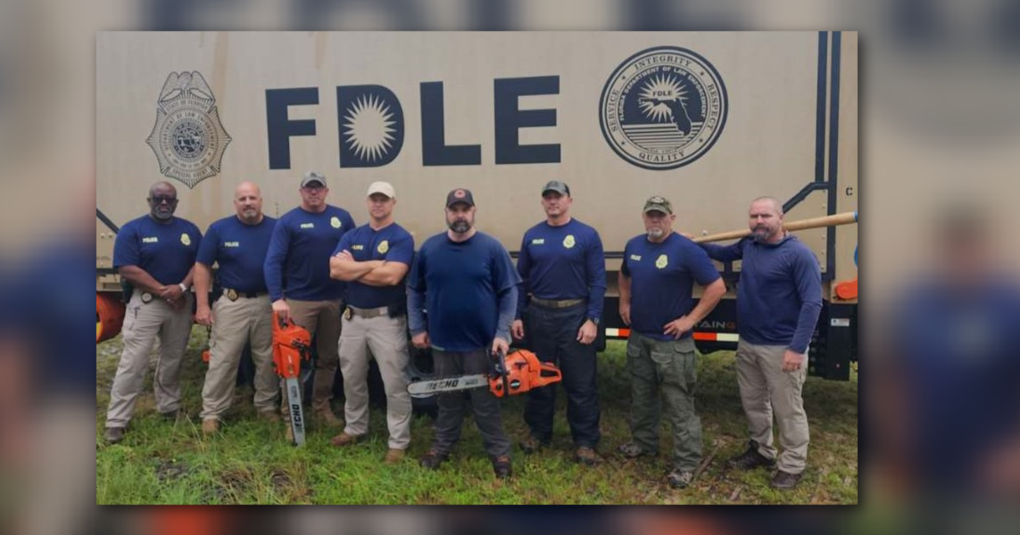 FDLE Sworn Training Unit Assists Law Enforcement After Hurricane Debby ...