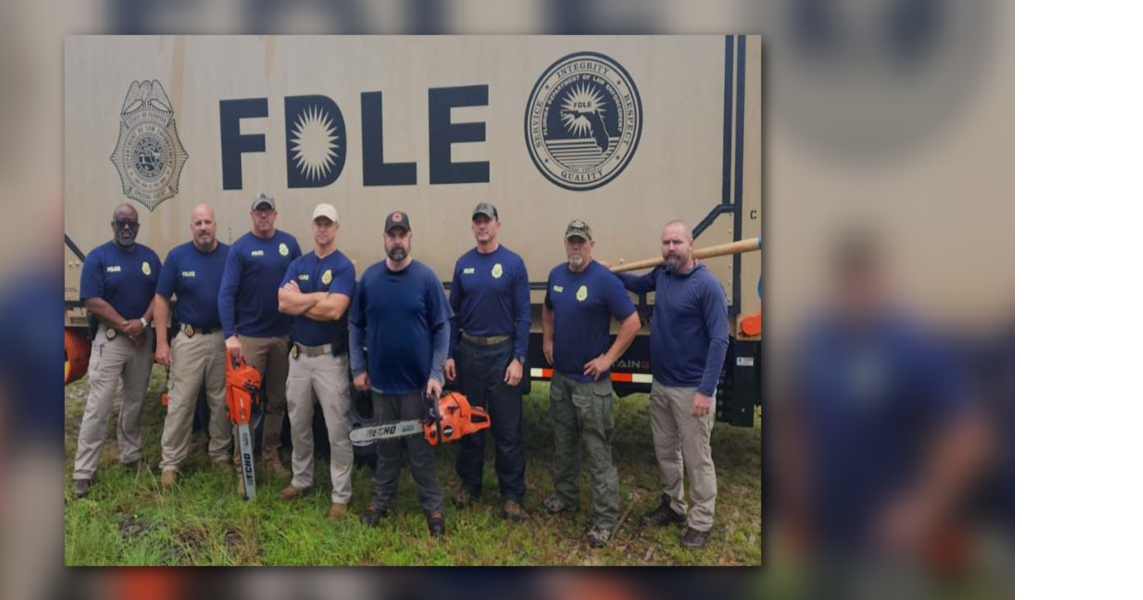 FDLE Sworn Training Unit Assists Law Enforcement After Hurricane Debby ...