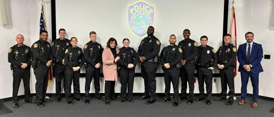 Ocala Police Department welcomes eight new officers | Central West ...