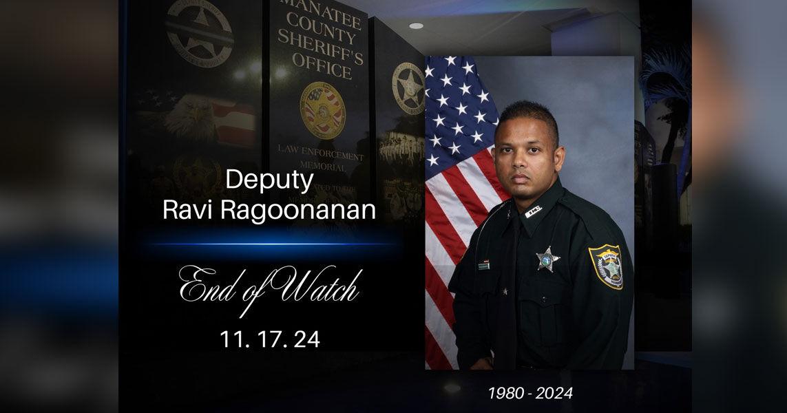 Manatee County mourns the loss of Deputy Ravi Ragoonanan | News ...
