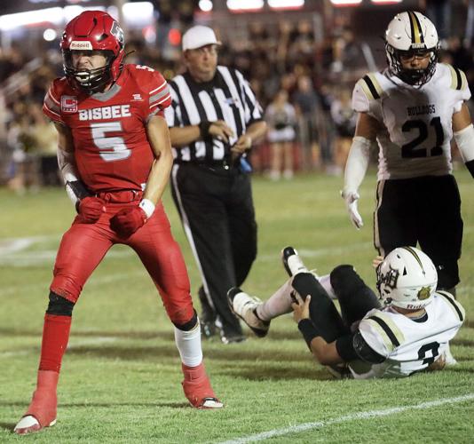 Sebastian Lopez leads Bisbee to 26-20 win over Douglas | Local Sports ...