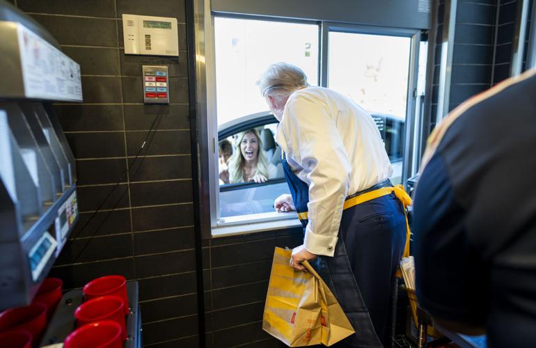 Trump Took a Turn at the Fryer. McDonald’s Workers Have Thoughts ...