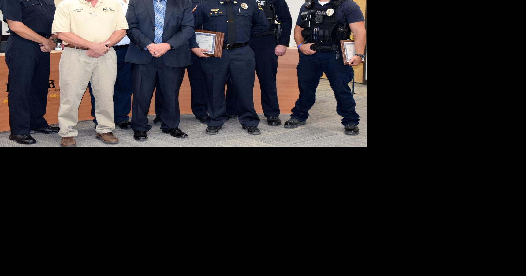Benson City Council honors citizens, officers | Benson News-Sun ...