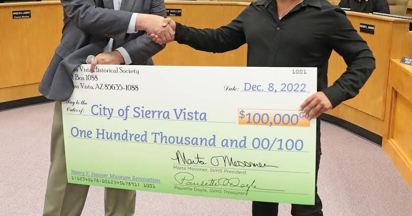 City receives $100K donation to renovate Henry F. Hauser Museum ...