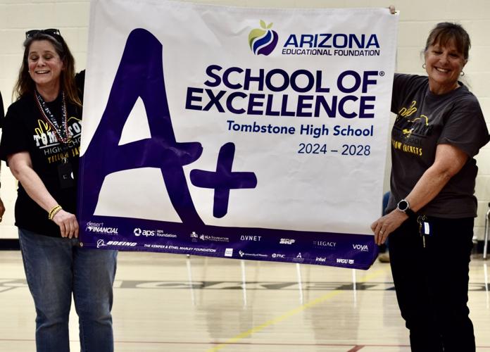 Tombstone High celebrates its A+ rating at assembly | Tombstone ...
