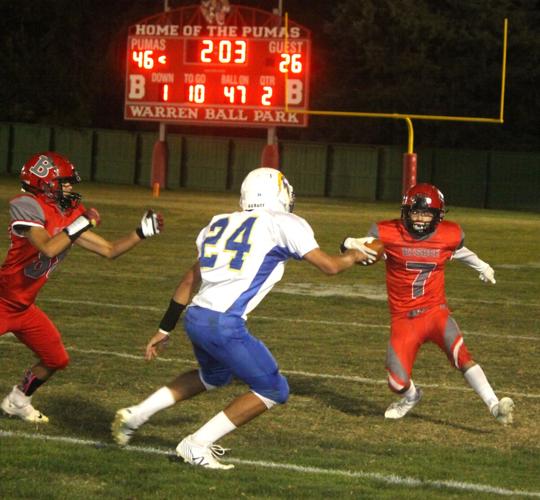 Lopez's 6 TDs, Meyer's 3 scores lift Bisbee to wild 76-24 win over Palo ...