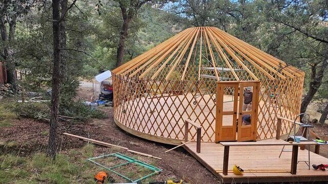 Building wellness: Santa Rita Lodge brings yoga yurt to canyon ...
