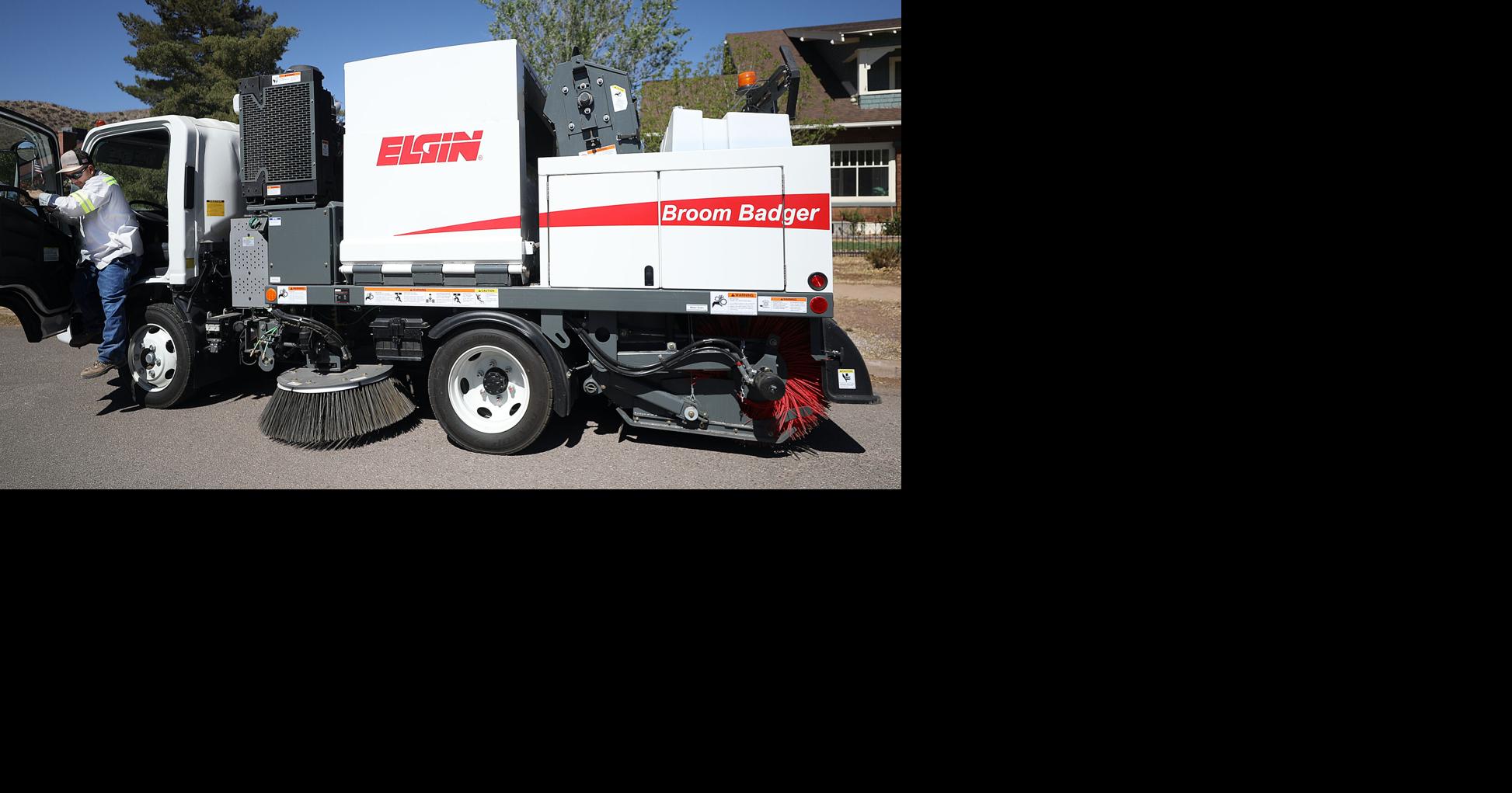 Bisbee's Cleaning Dream Comes True With Elgin Broom Badger | Bisbee ...