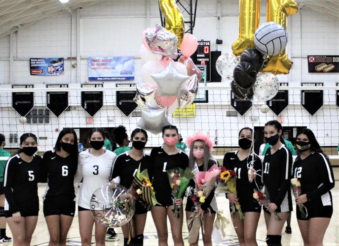 DHS volleyball honors seniors in home debut | Douglas Dispatch ...