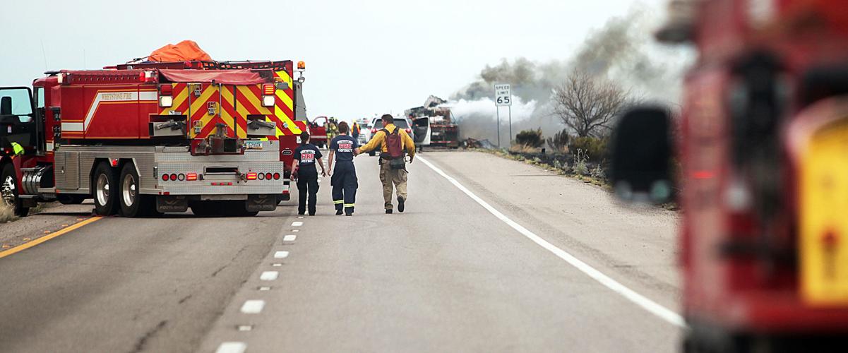 Hazmat fire in Whetstone: Northbound Highway 90 traffic diverted ...