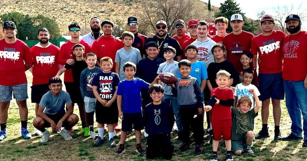 Bisbee Pumas hold youth football camp | Local Sports | myheraldreview.com
