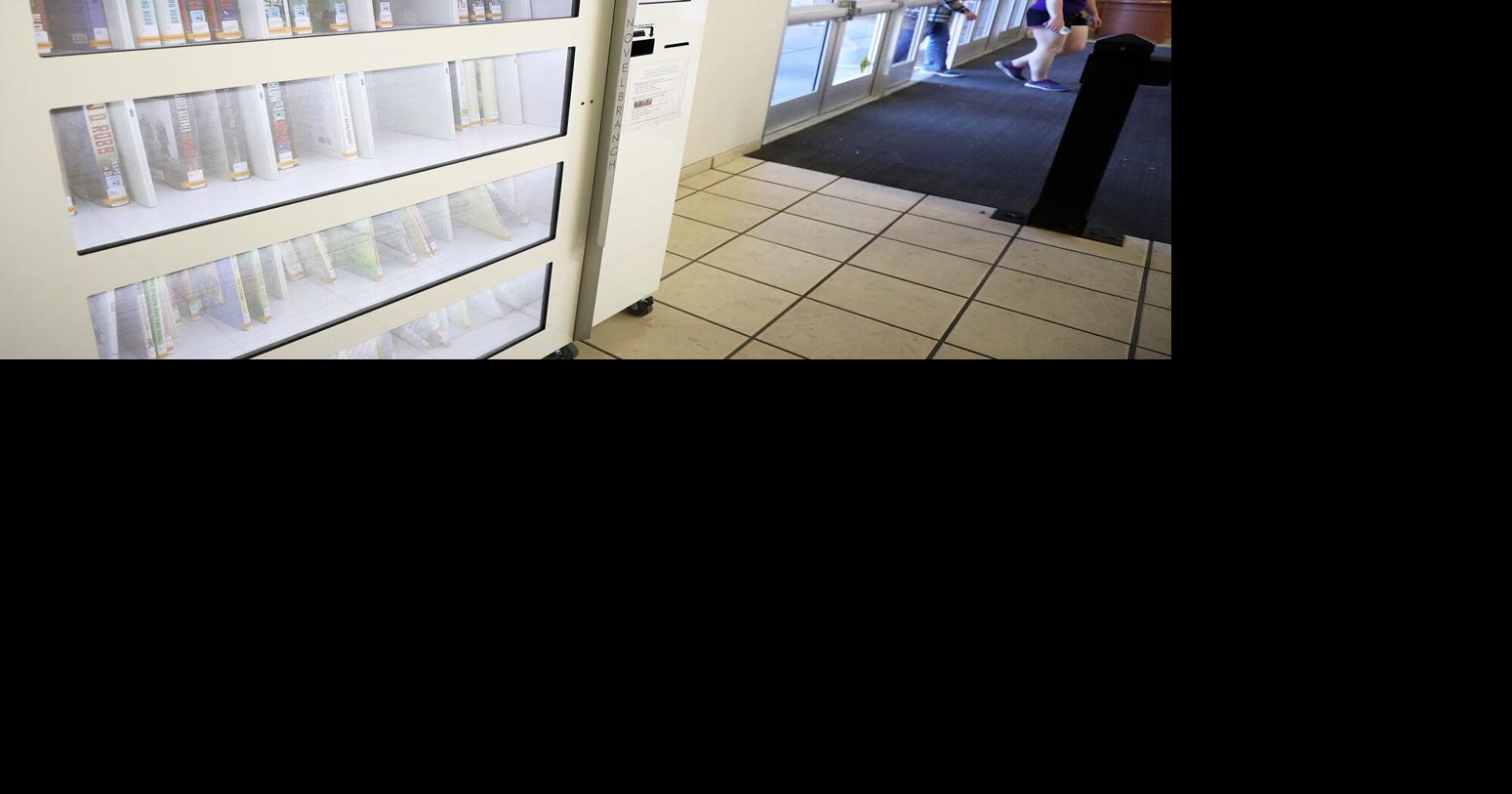 Looking for a good book? Try the city’s new library vending machine in ...