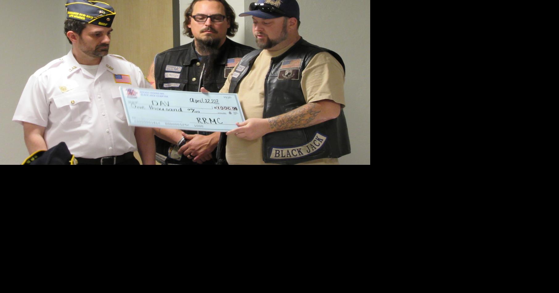 Rough Riders Motorcycle Club raises $1,000 for DAV | Local News Stories ...