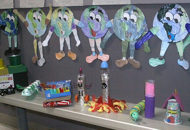 Douglas kindergarteners celebrate Earth Day through crafts | Douglas ...