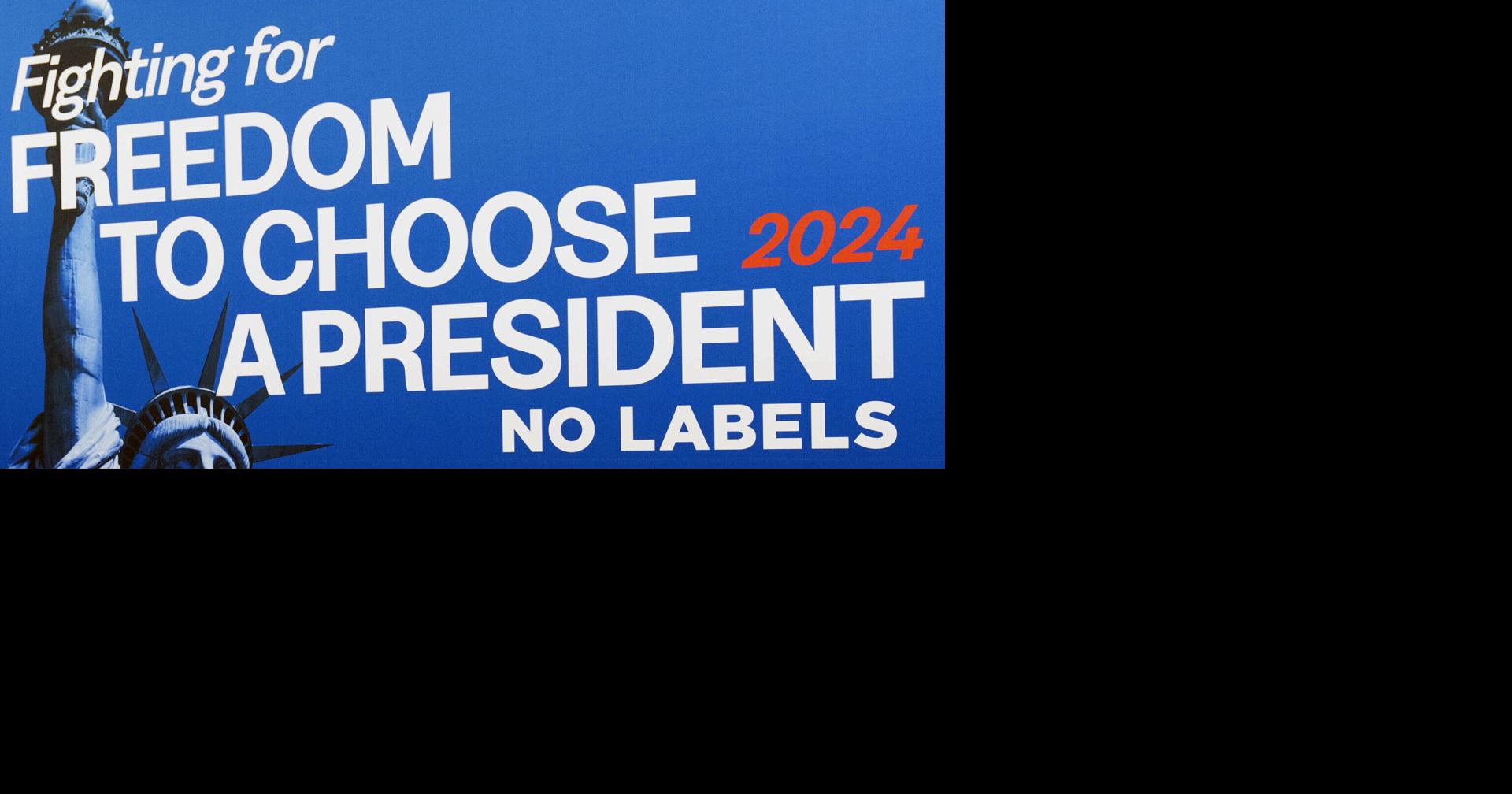 No Labels won't run a third-party campaign after trying to recruit a ...