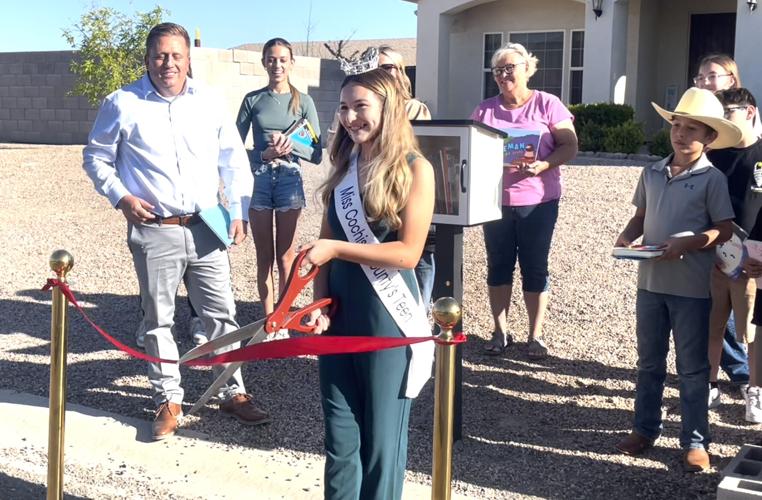 Miss Cochise County Teen opens Little Library in Willcox during ...