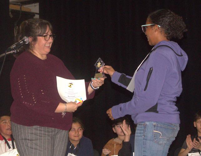 Mya Powell takes home spelling bee title for DUSD | Douglas Dispatch ...