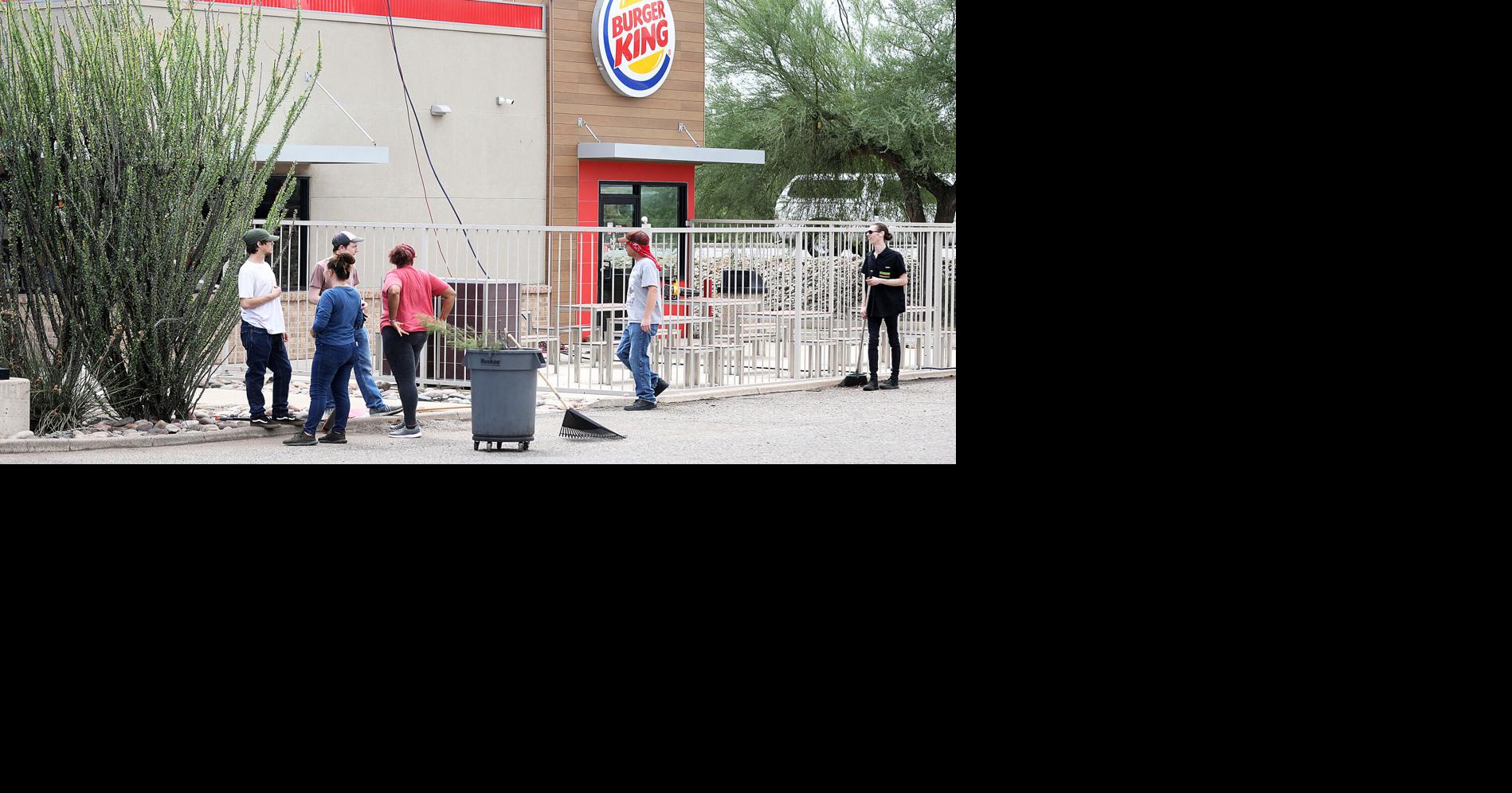 SV Burger King's roof whopped by storm damage | Sierra Vista ...
