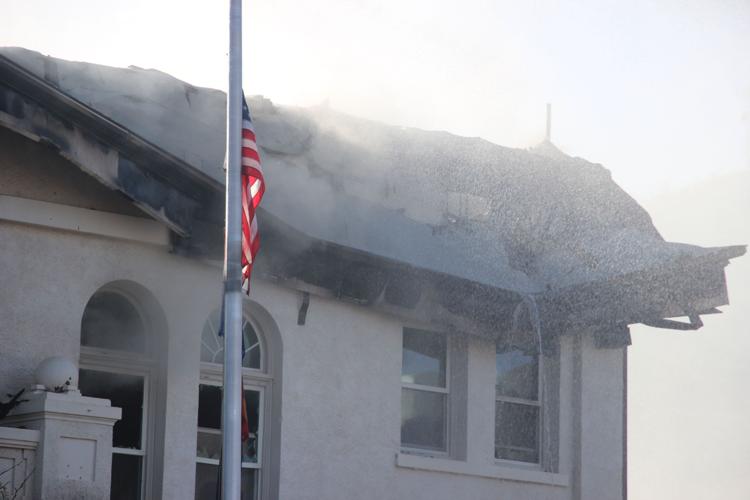 Bisbee sets up temporary offices after fire guts city hall | Community ...