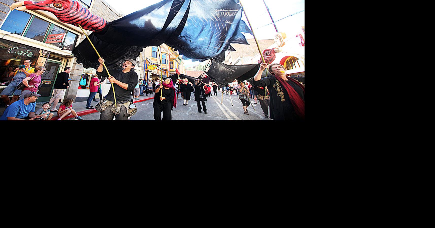 Friends of a feather parade together: Bisbee celebrates the return of ...