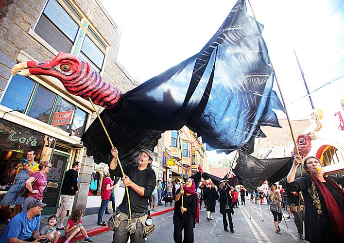 Friends of a feather parade together: Bisbee celebrates the return of ...