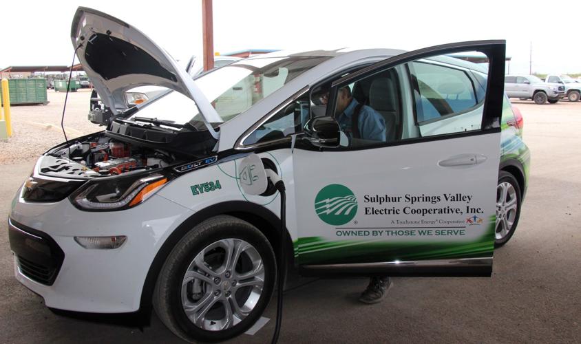 Powering forward: SSVEC introduces first electric car to fleet ...